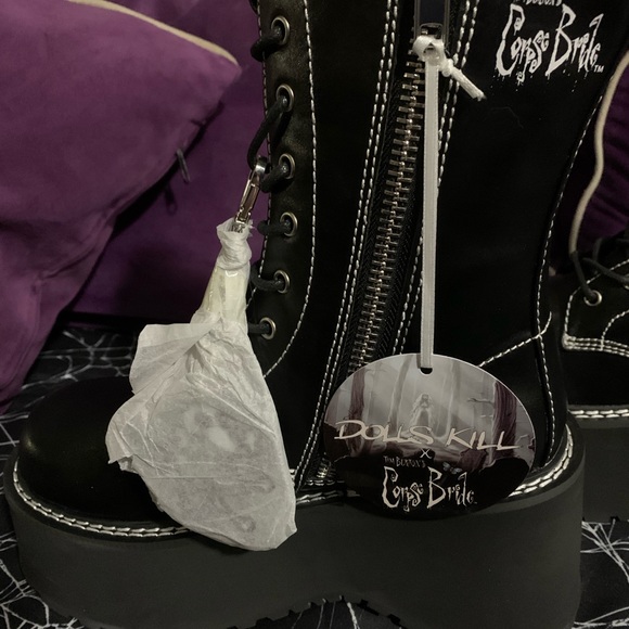 Dolls Kill | Shoes | Corpse Bride Rare Sample Platform Boots | Poshmark